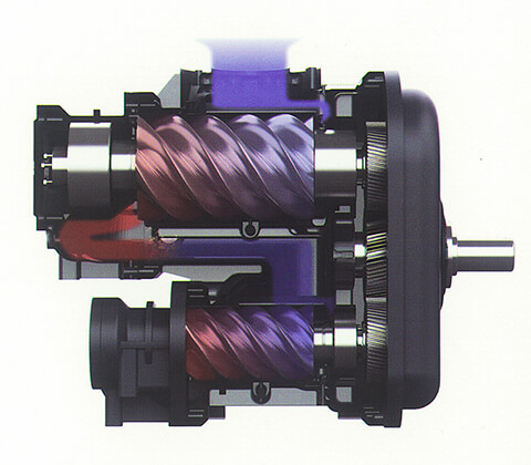 Two Stage Series Oil-Injected Screw Air Compressor | Taiwan Fusheng Group