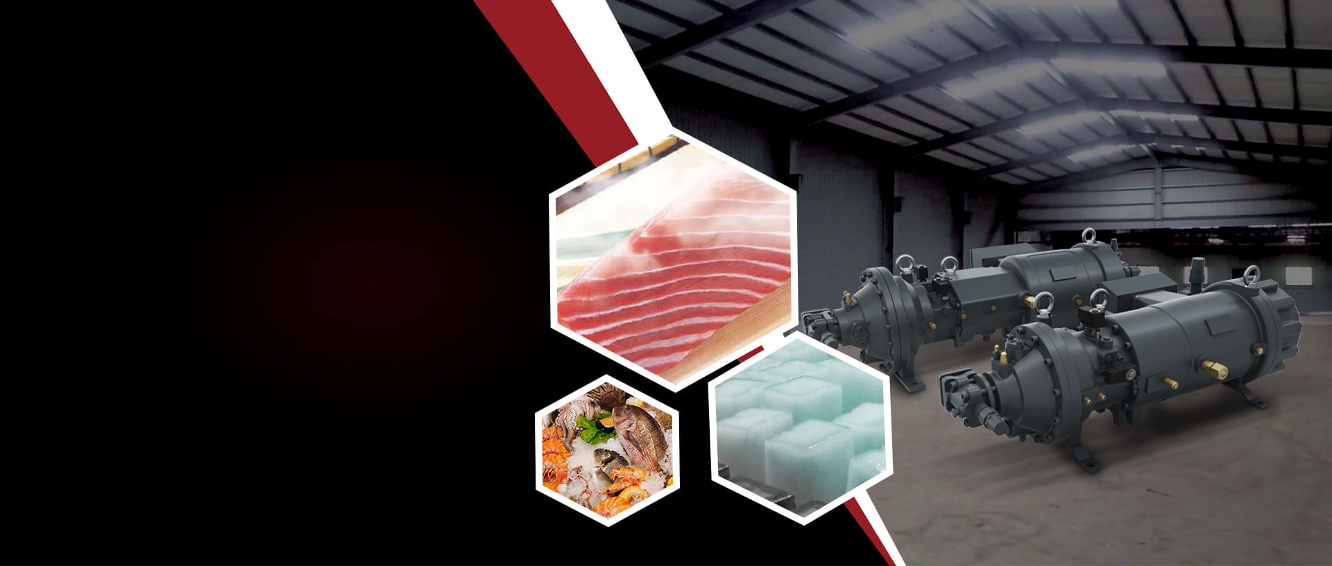 Scroll&screw single-machine two-stage refrigeration compressor